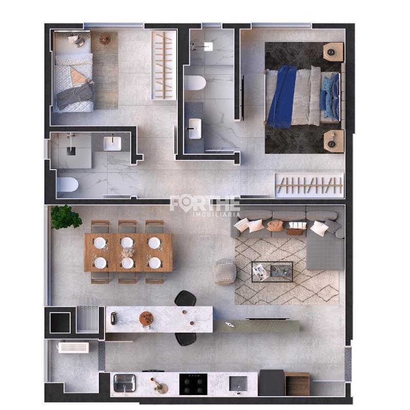 Inside Home Club | 1 a 2 quartos, Centro - Cascavel/PR